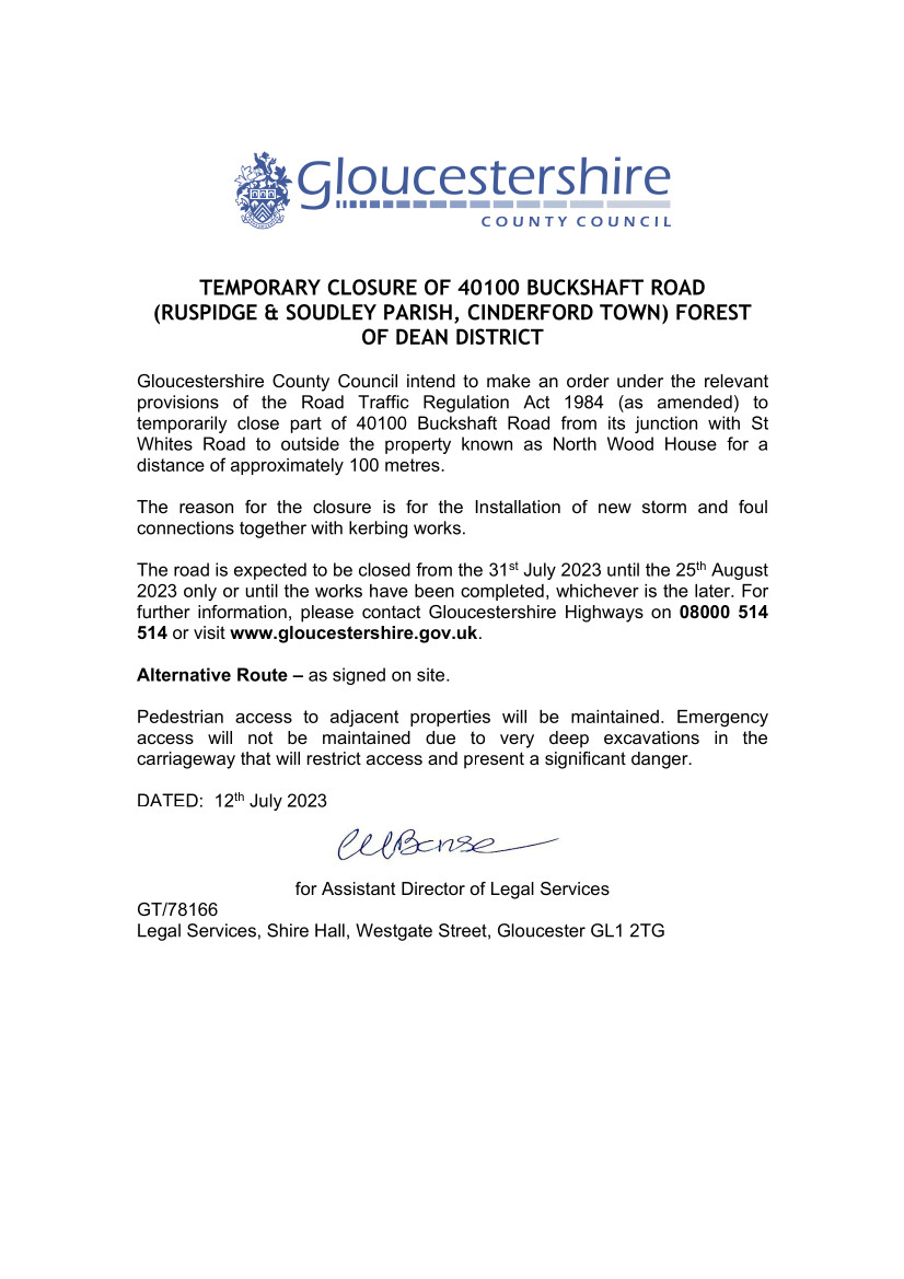 Home - Ruspidge & soudley Parish Council